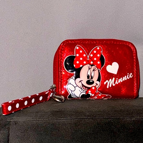 Disney | Bags | Disney Parks Minnie Mouse Wallet | Poshmark